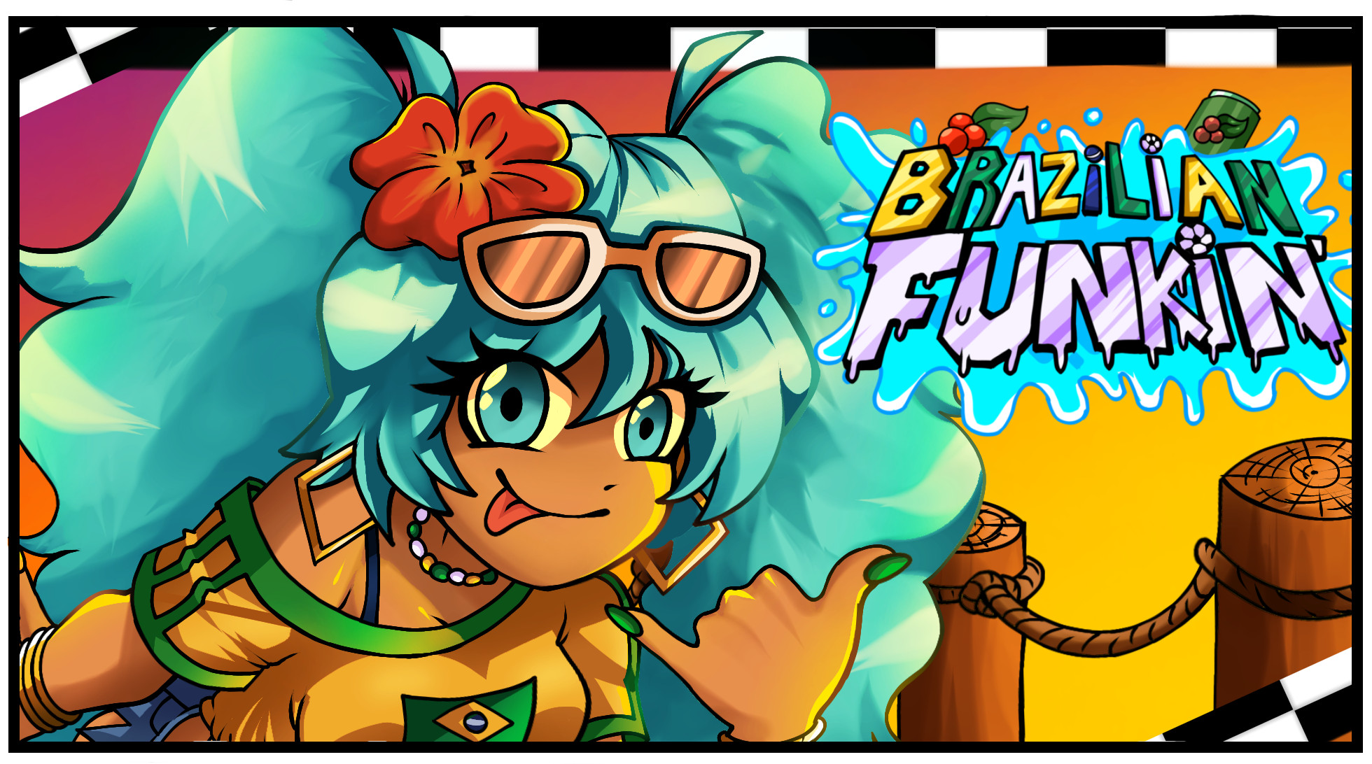 Brazilian Miku Oneshot! Mod for Friday Night Funkin' | FNF Mods