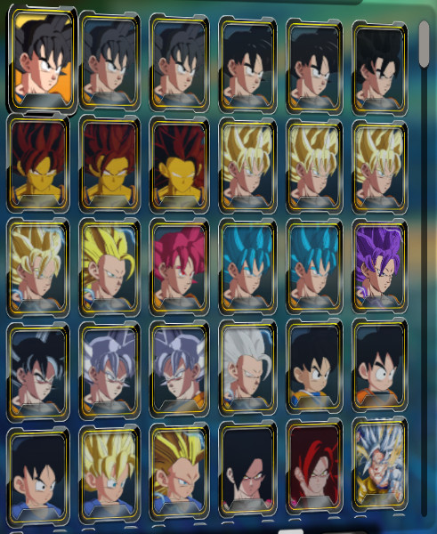 Custom sorted roster Mod for Dragon Ball: Sparking! ZERO | DBSZ Mods