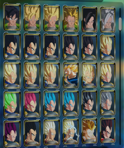 Custom sorted roster Mod for Dragon Ball: Sparking! ZERO | DBSZ Mods