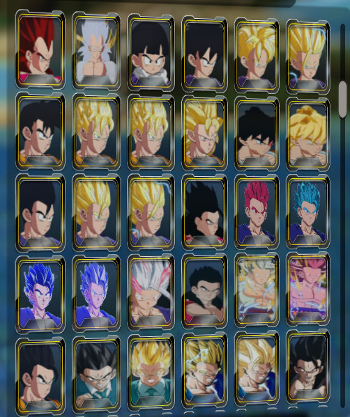 Custom sorted roster Mod for Dragon Ball: Sparking! ZERO | DBSZ Mods
