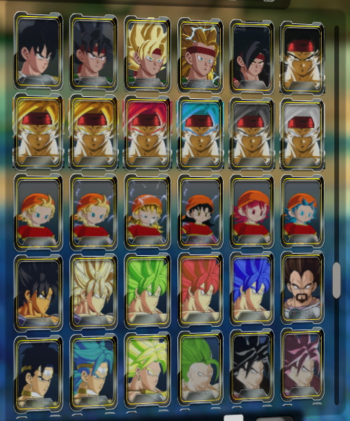 Custom sorted roster Mod for Dragon Ball: Sparking! ZERO | DBSZ Mods