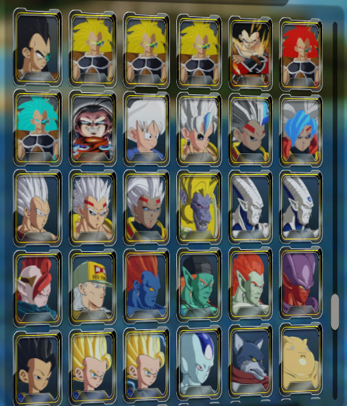 Custom sorted roster Mod for Dragon Ball: Sparking! ZERO | DBSZ Mods