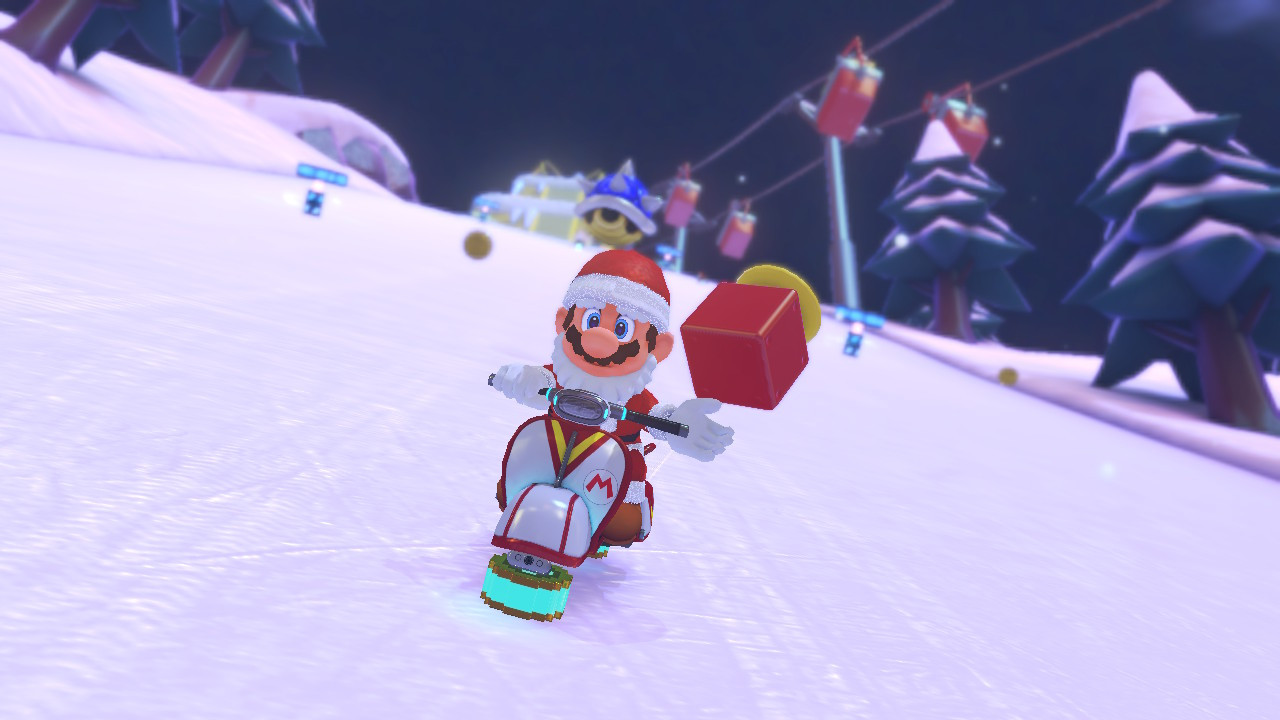 Mario Santa (With Tour Animations) Mod for Mario Kart 8 Deluxe | MK8D Mods
