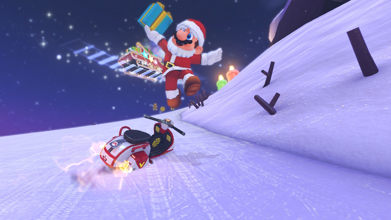 Mario Santa (With Tour Animations) Mod for Mario Kart 8 Deluxe | MK8D Mods