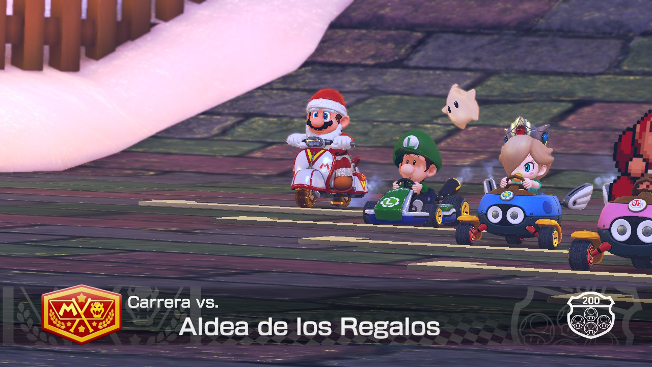 Mario Santa (With Tour Animations) Mod for Mario Kart 8 Deluxe | MK8D Mods