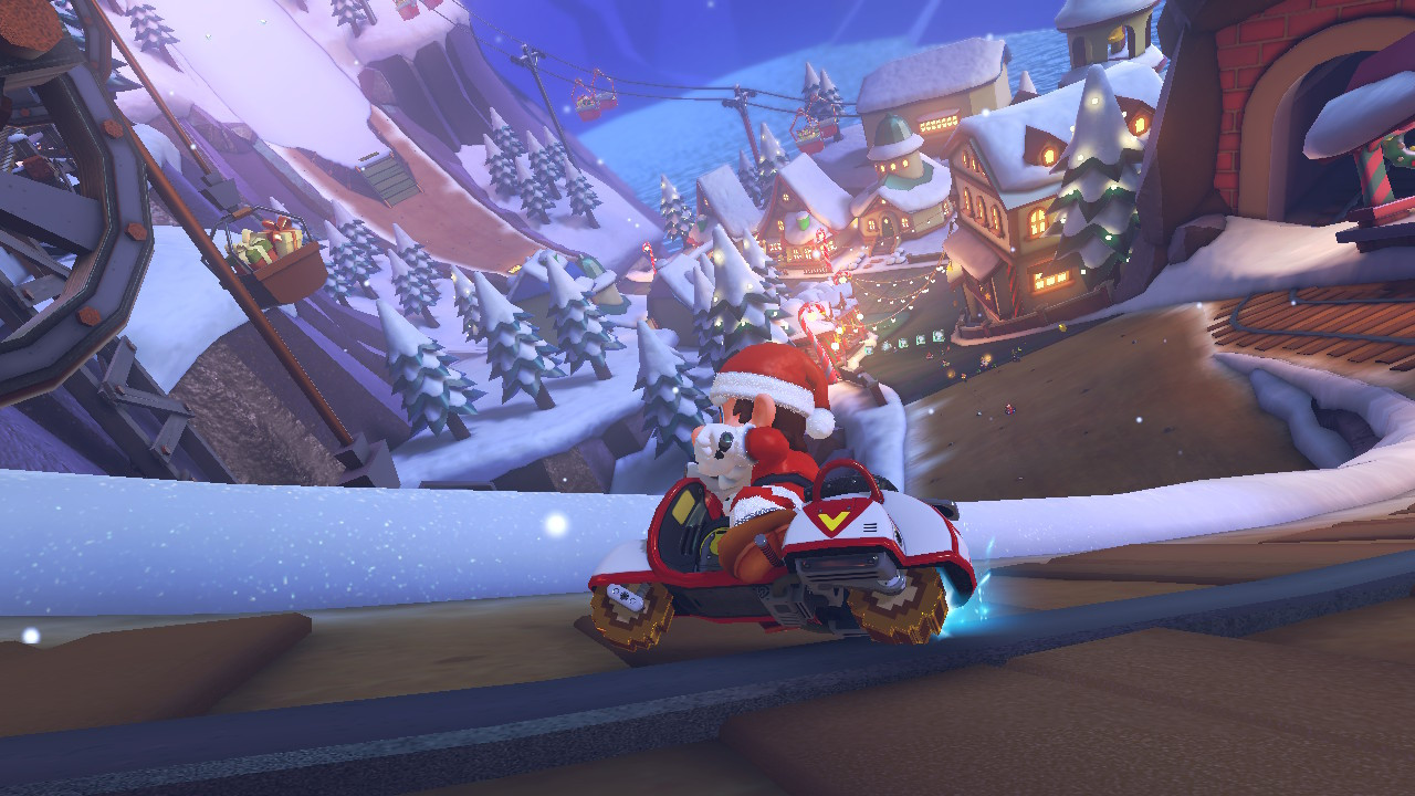 Mario Santa (With Tour Animations) Mod for Mario Kart 8 Deluxe | MK8D Mods