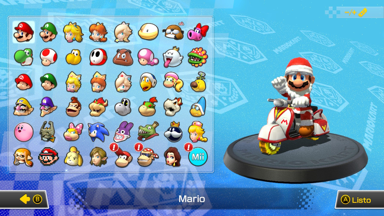 Mario Santa (With Tour Animations) Mod for Mario Kart 8 Deluxe | MK8D Mods