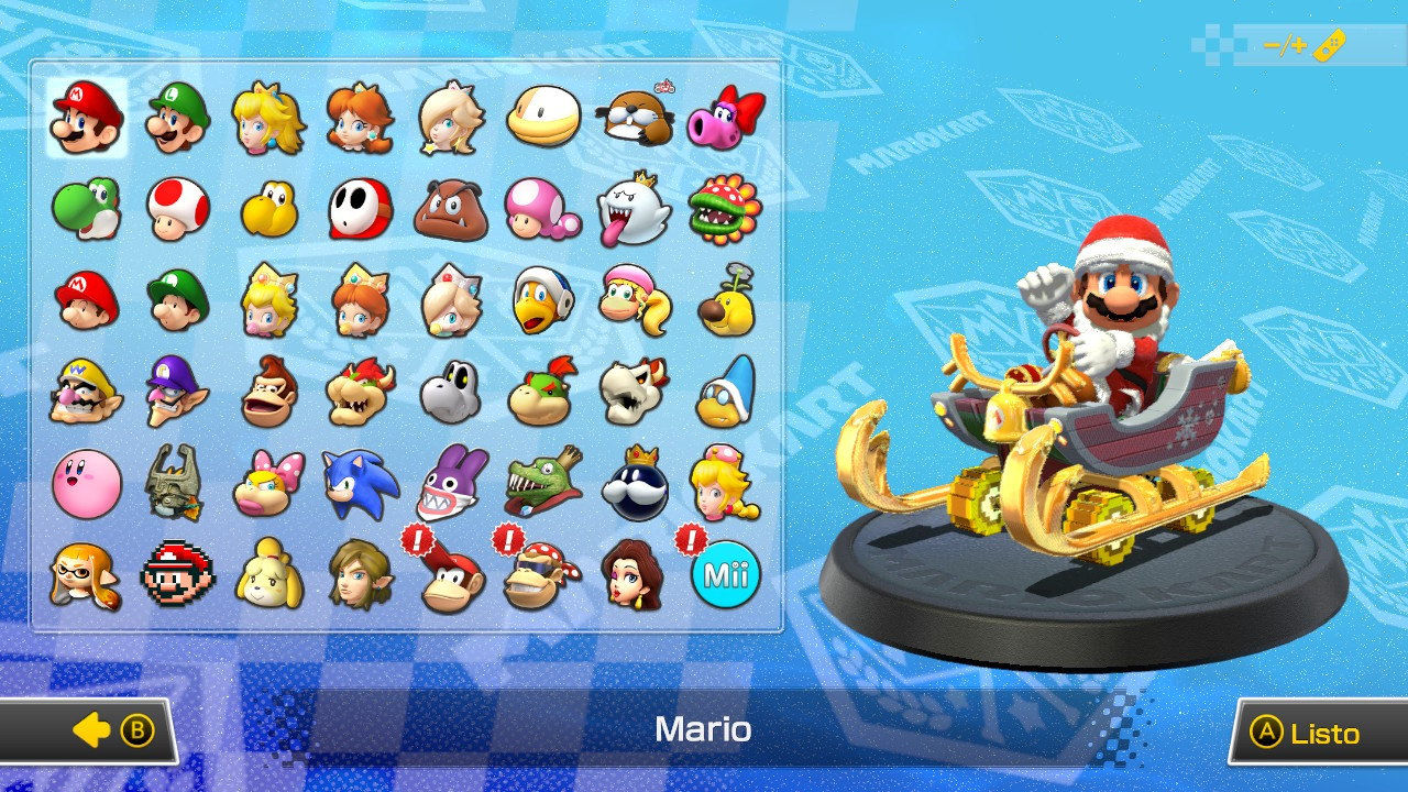 Mario Santa (With Tour Animations) Mod for Mario Kart 8 Deluxe | MK8D Mods