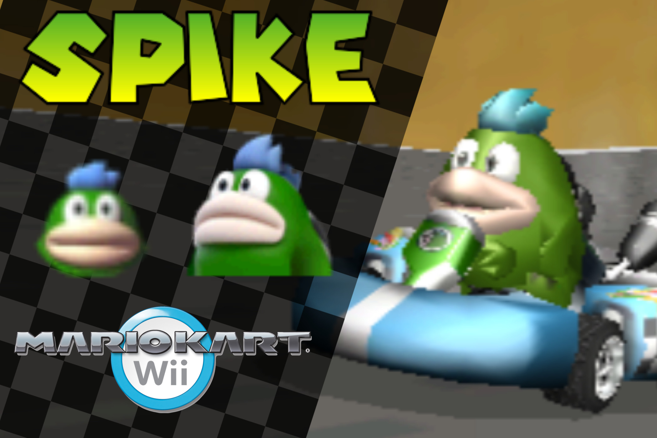 Playable Spike - Mario Kart Wii Mod for Mario Kart Wii | MKWii Mods