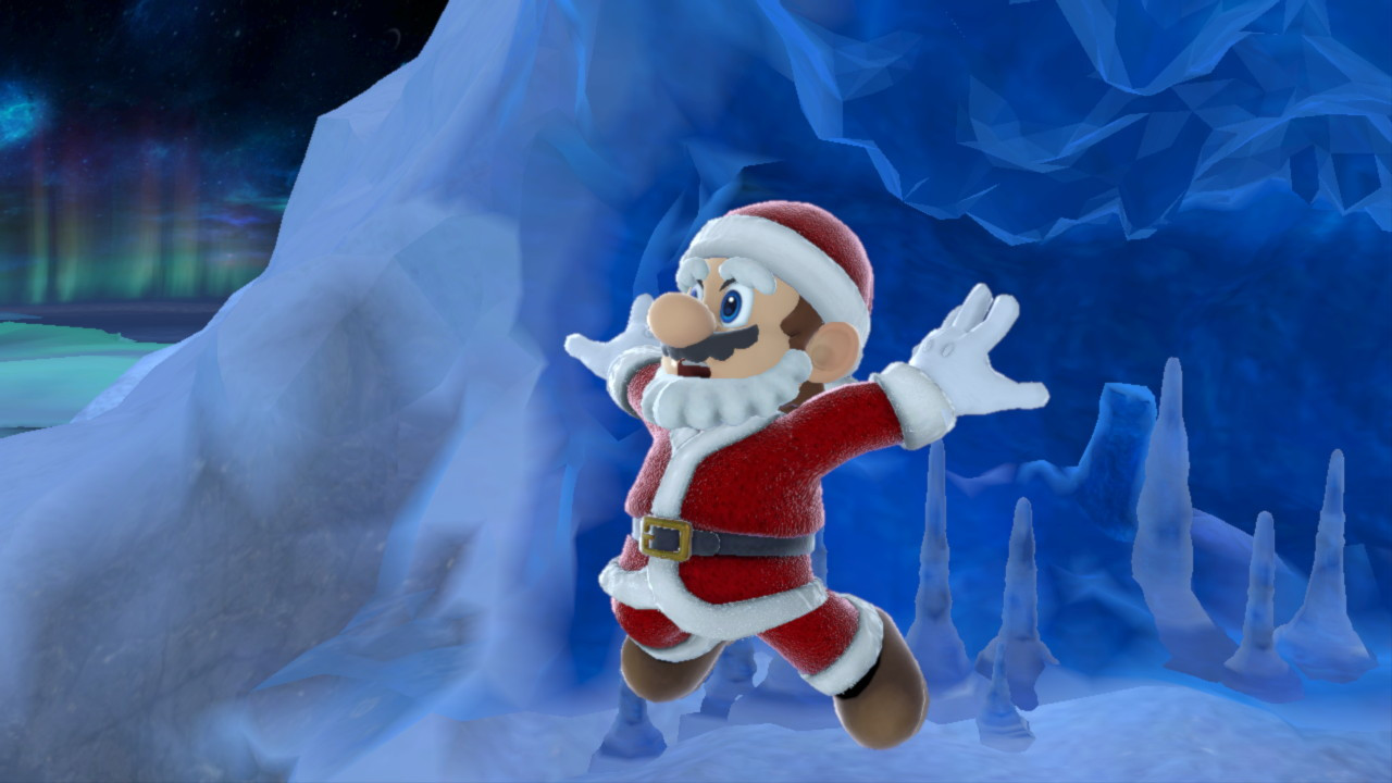 Mario Santa - Winter Tour Mod for Super Smash Bros. Ultimate | SSBU Mods