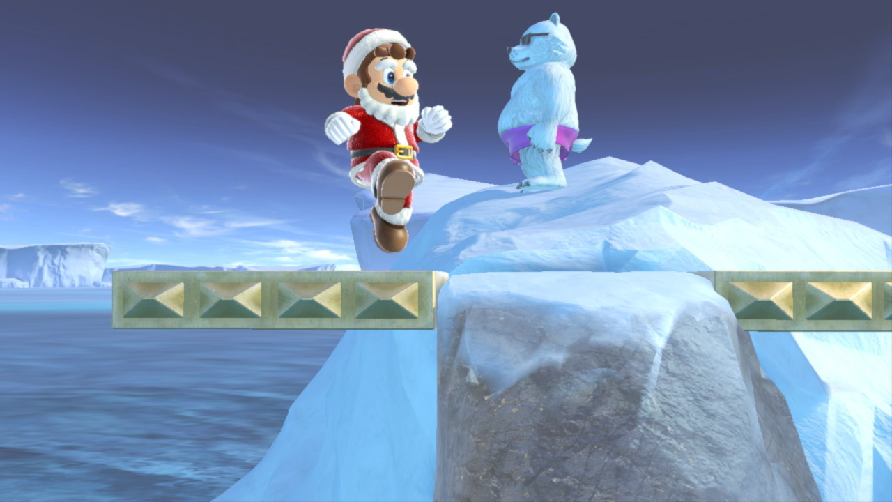 Mario Santa - Winter Tour Mod for Super Smash Bros. Ultimate | SSBU Mods