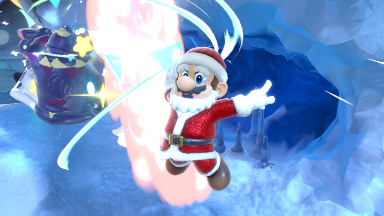 Mario Santa - Winter Tour Mod for Super Smash Bros. Ultimate | SSBU Mods