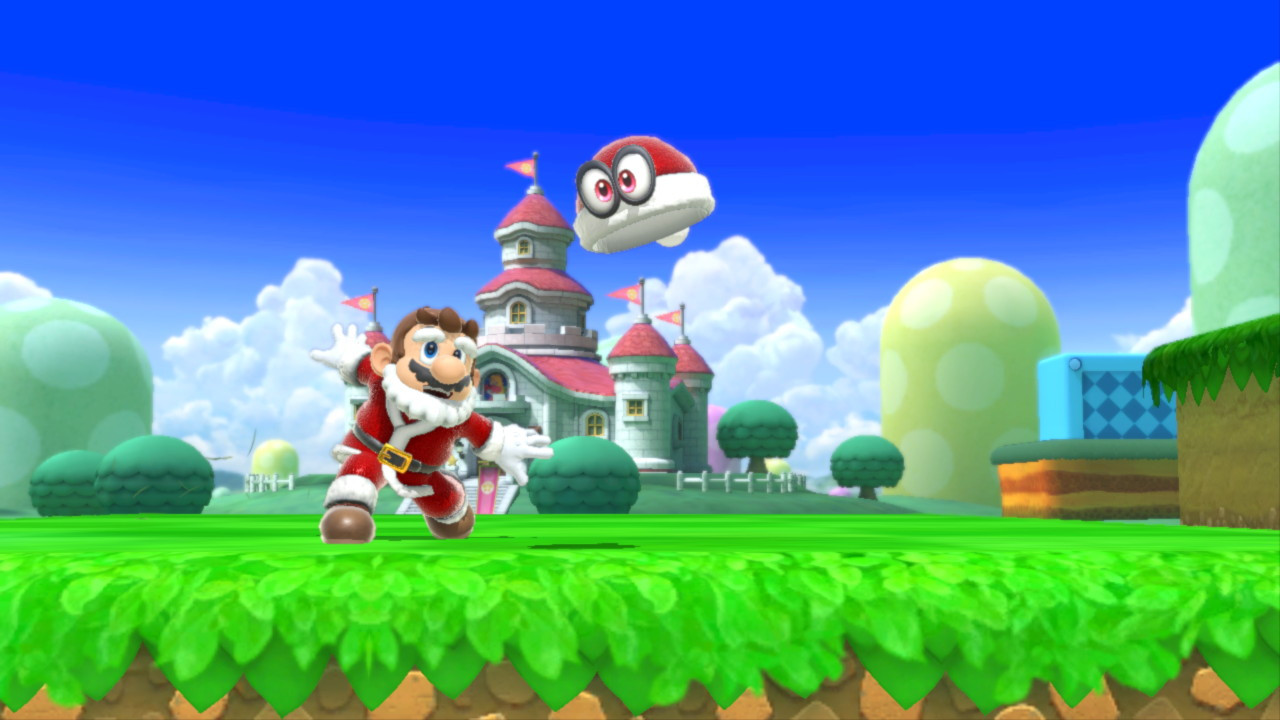 Mario Santa - Winter Tour Mod for Super Smash Bros. Ultimate | SSBU Mods