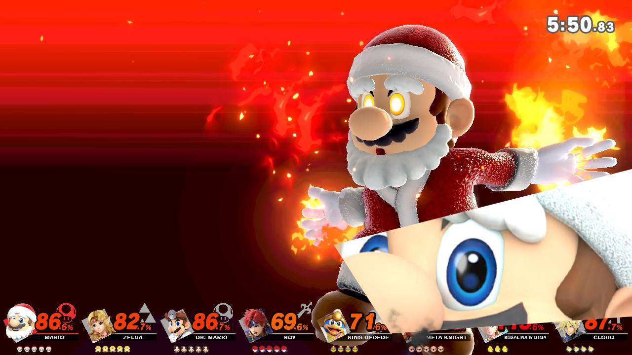 Mario Santa - Winter Tour Mod for Super Smash Bros. Ultimate | SSBU Mods