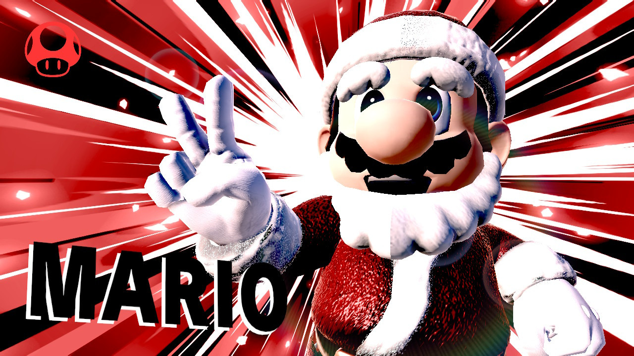 Mario Santa - Winter Tour Mod for Super Smash Bros. Ultimate | SSBU Mods