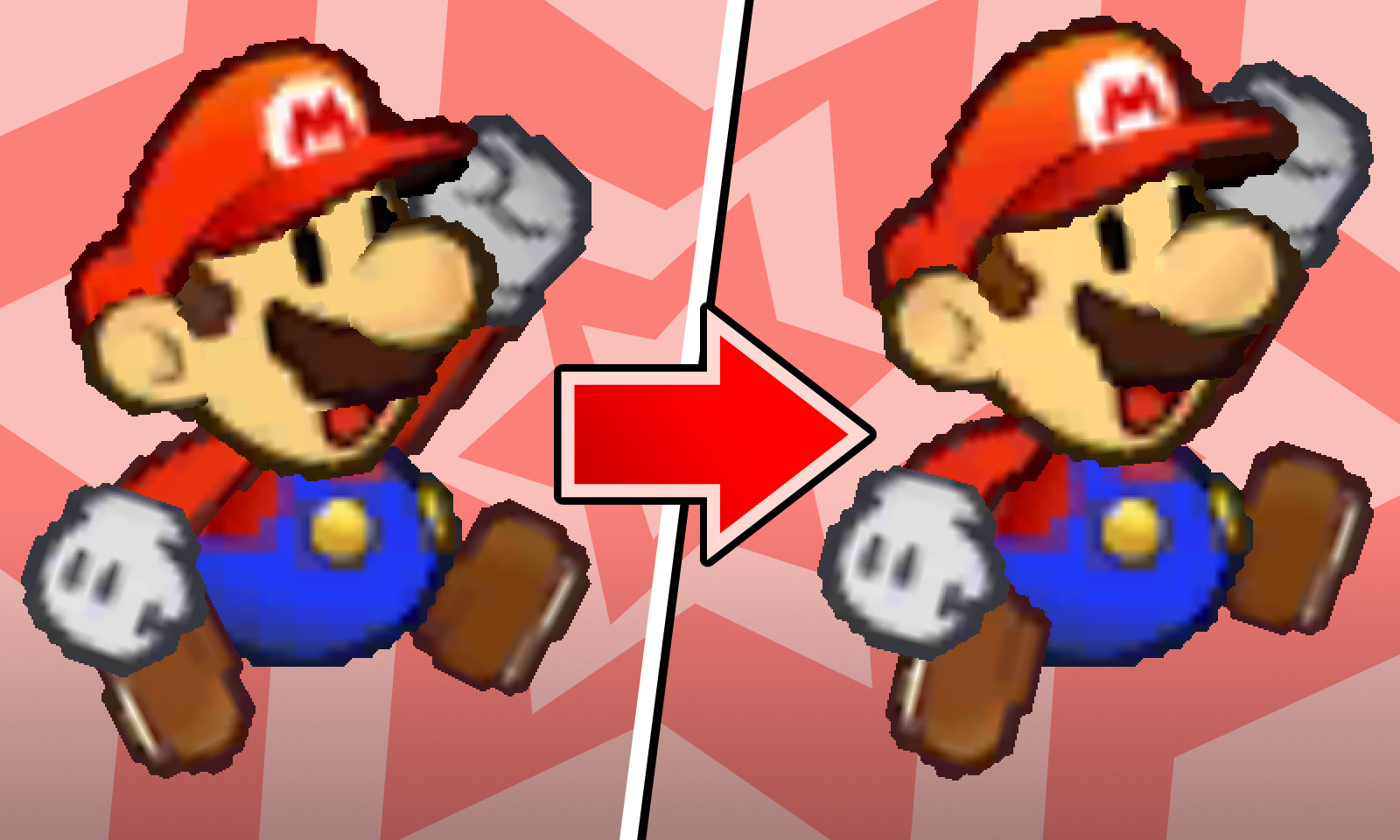 Mario animation revamp Mod for Paper Mario: Sticker Star | PMSS Mods
