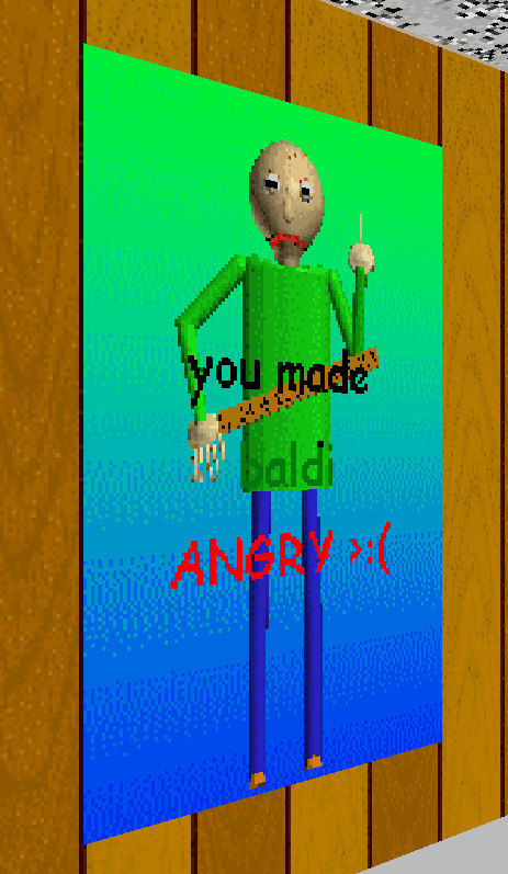 Axolotly's Custom BB+ Posters Mod for Baldi's Basics | Baldi Mods