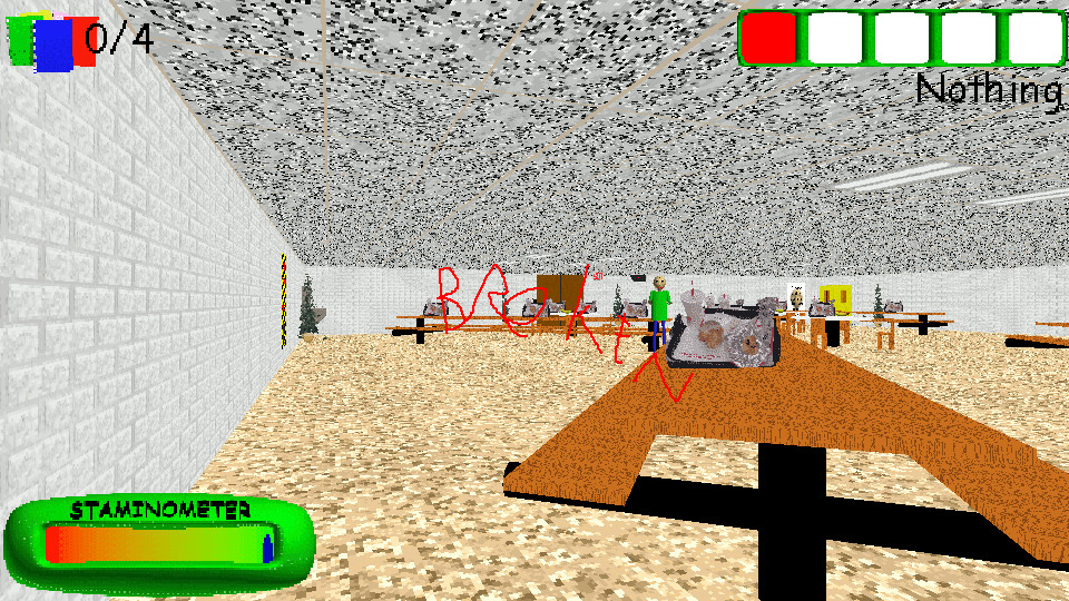 (0.8.x) Broken Ruler Mod for Baldi's Basics | Baldi Mods