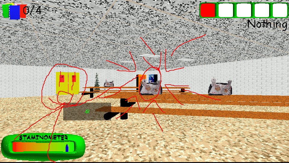 (0.8.x) Broken Ruler Mod for Baldi's Basics | Baldi Mods