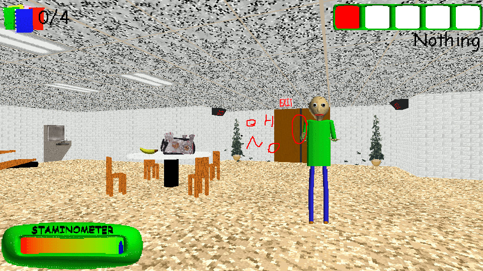 (0.8.x) Broken Ruler Mod for Baldi's Basics | Baldi Mods