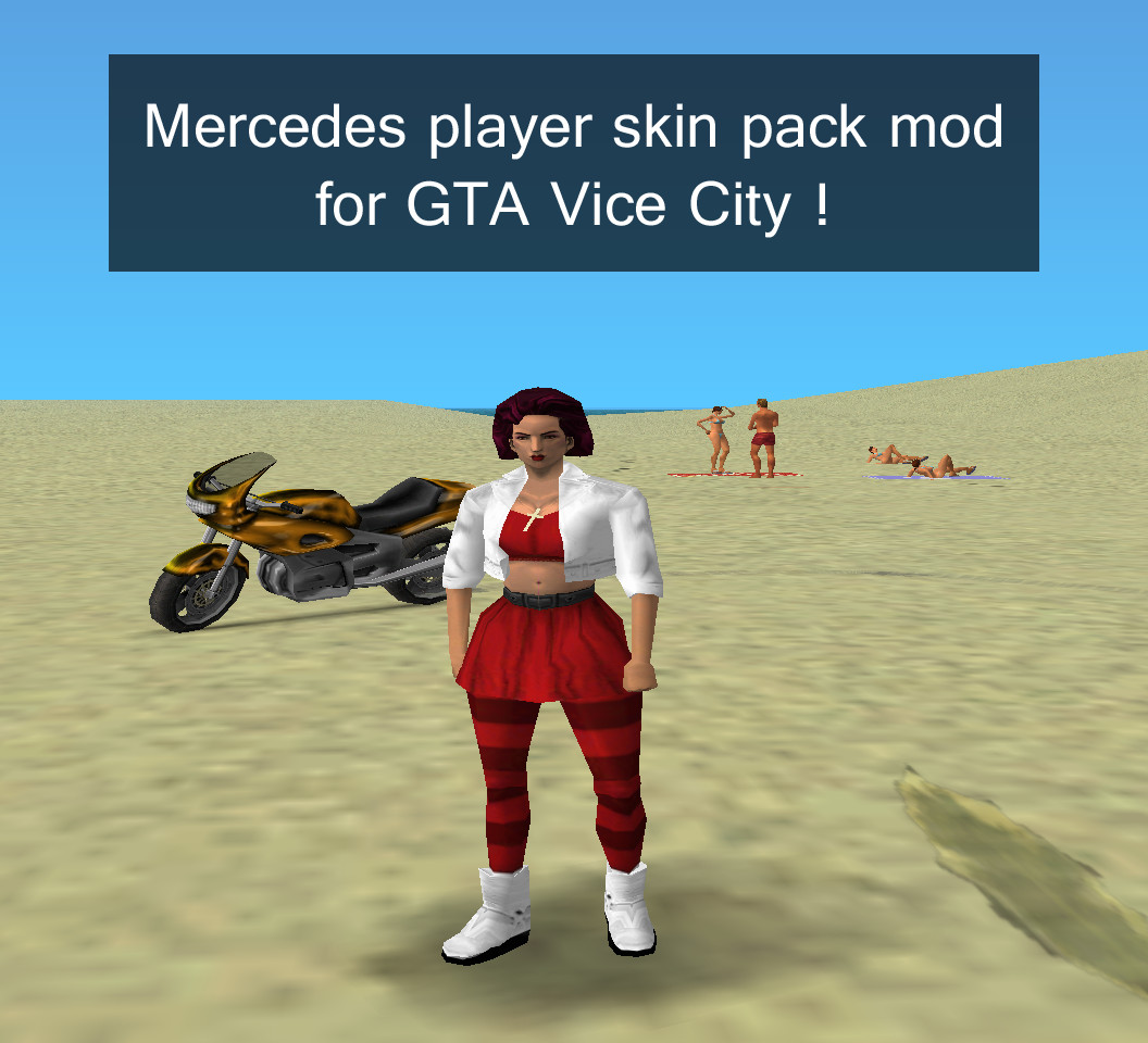 Mercedes Player Skin Pack 1 for Vice City (Classic Mod for Grand Theft ...
