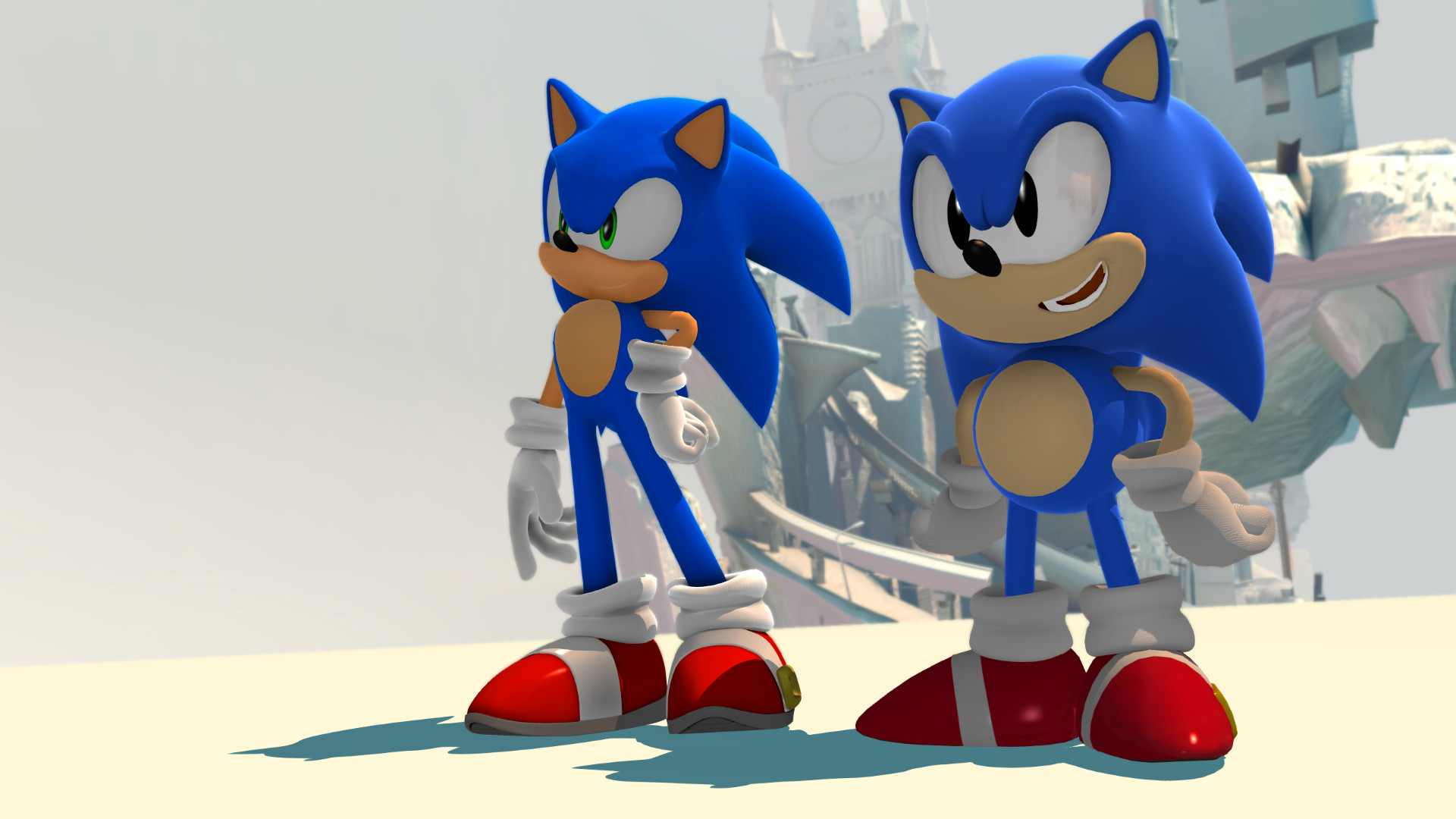 CGI Marza Models v1.5.1 Mod for Sonic Generations (2011) | Gens Mods
