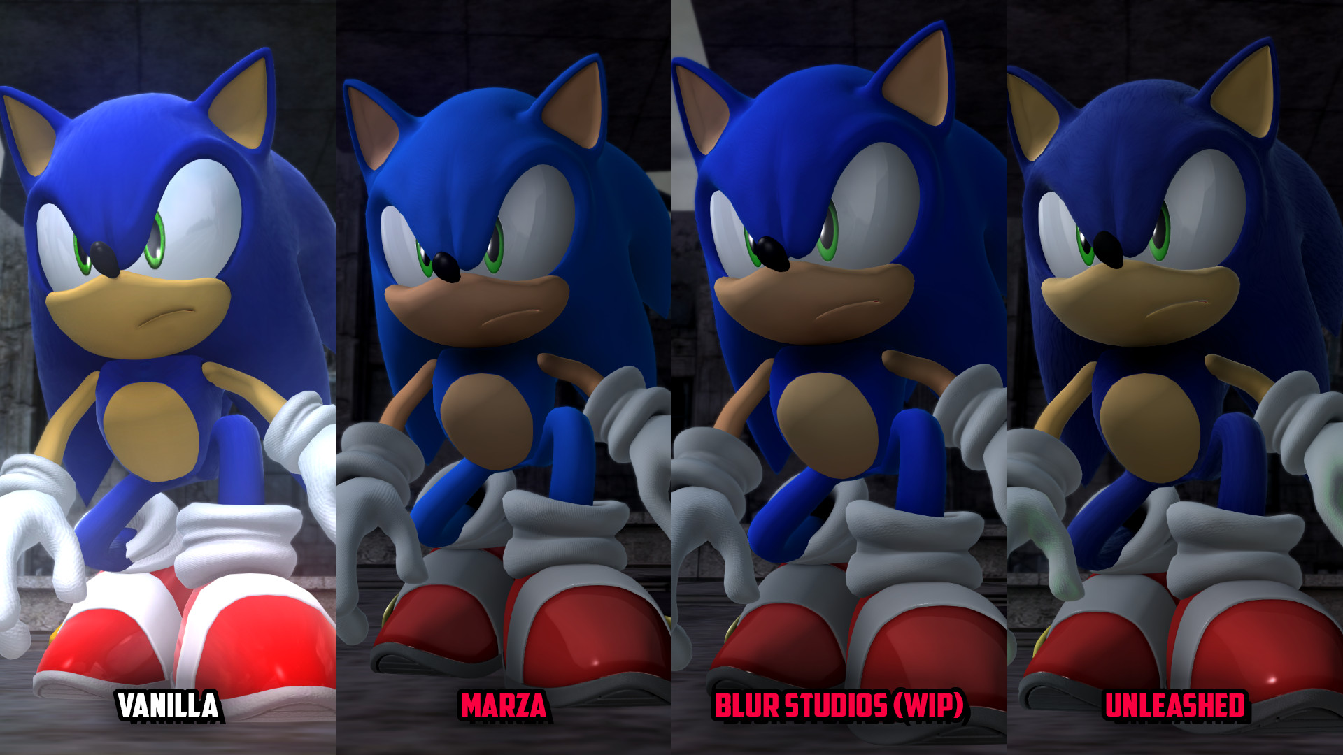 CGI Marza Models v1.5.1 Mod for Sonic Generations (2011) | Gens Mods