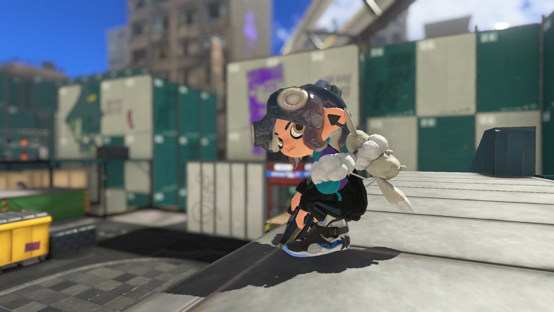 Penny's Eevee backpack as Ink Tank Mod for Splatoon 3 | Splatoon 3 Mods