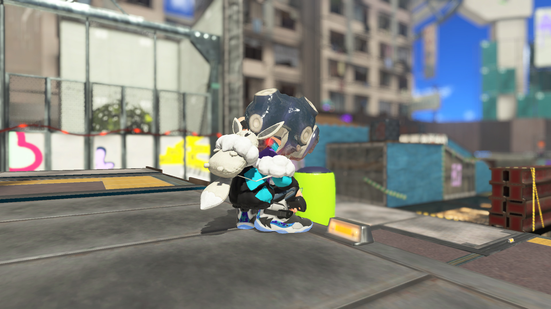 Penny's Eevee backpack as Ink Tank Mod for Splatoon 3 | Splatoon 3 Mods