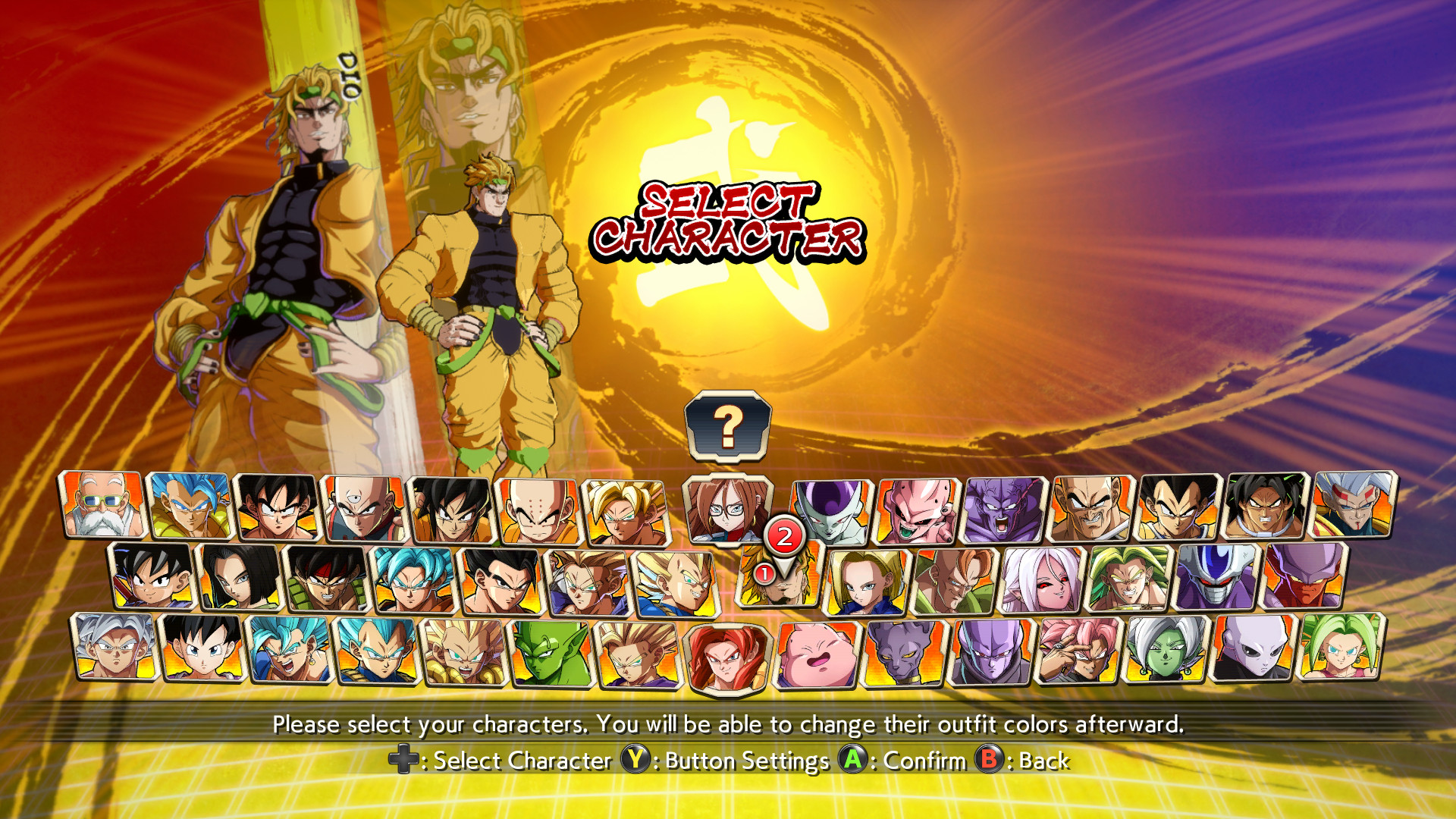 DIO - Character Moveset Mod Mod for Dragon Ball FighterZ | DB:FZ Mods