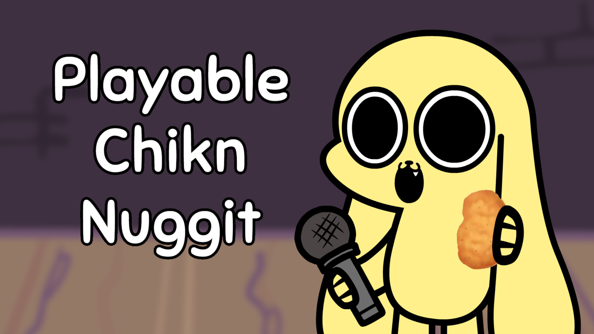 Playable Chikn Nuggit Mod for Friday Night Funkin' | FNF Mods