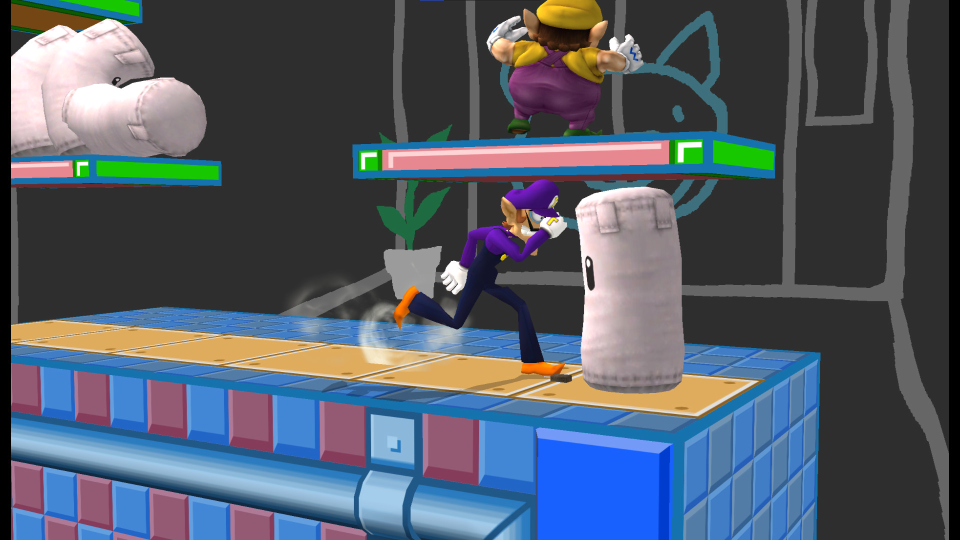 Waluigi (My Version) Mod for Super Smash Bros. Brawl | Brawl Mods