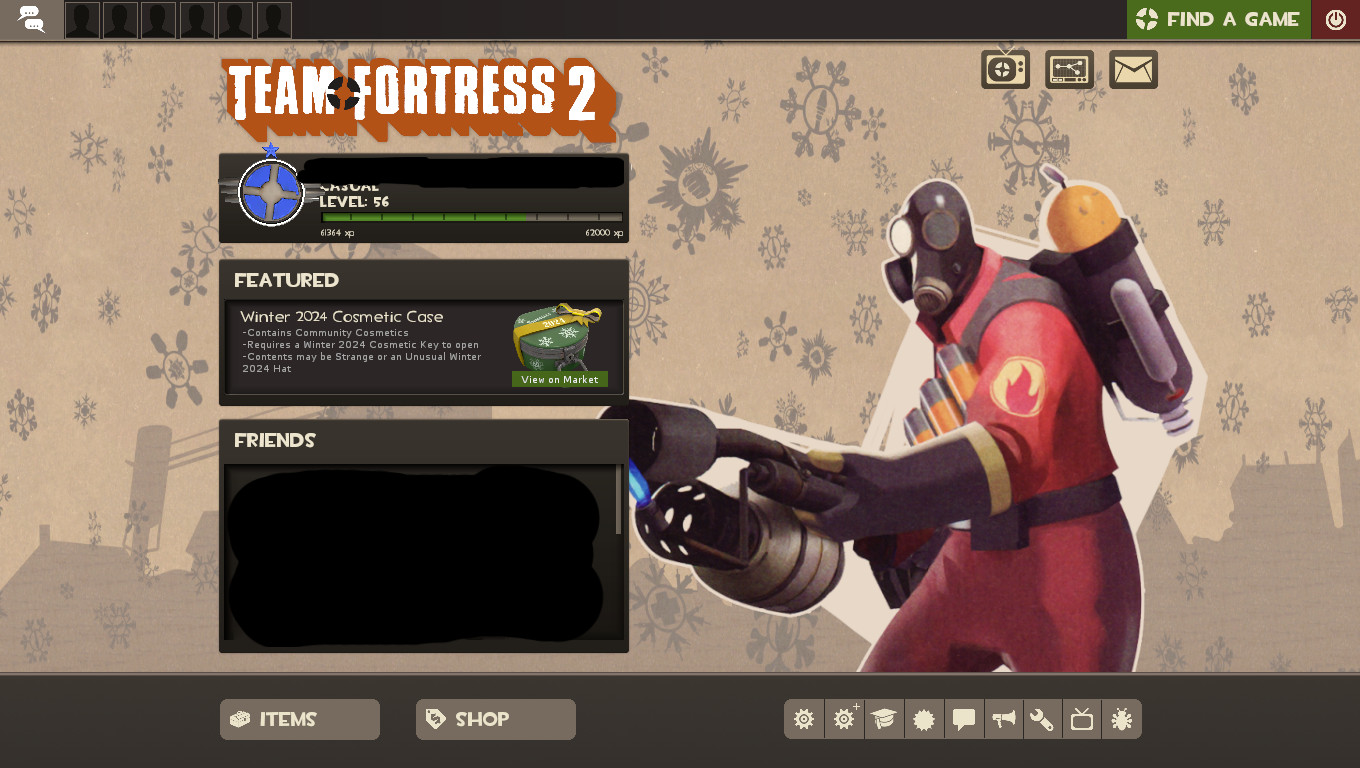 Holiday Themed Paper Menu Backgrounds Mod for Team Fortress 2 | TF2 Mods