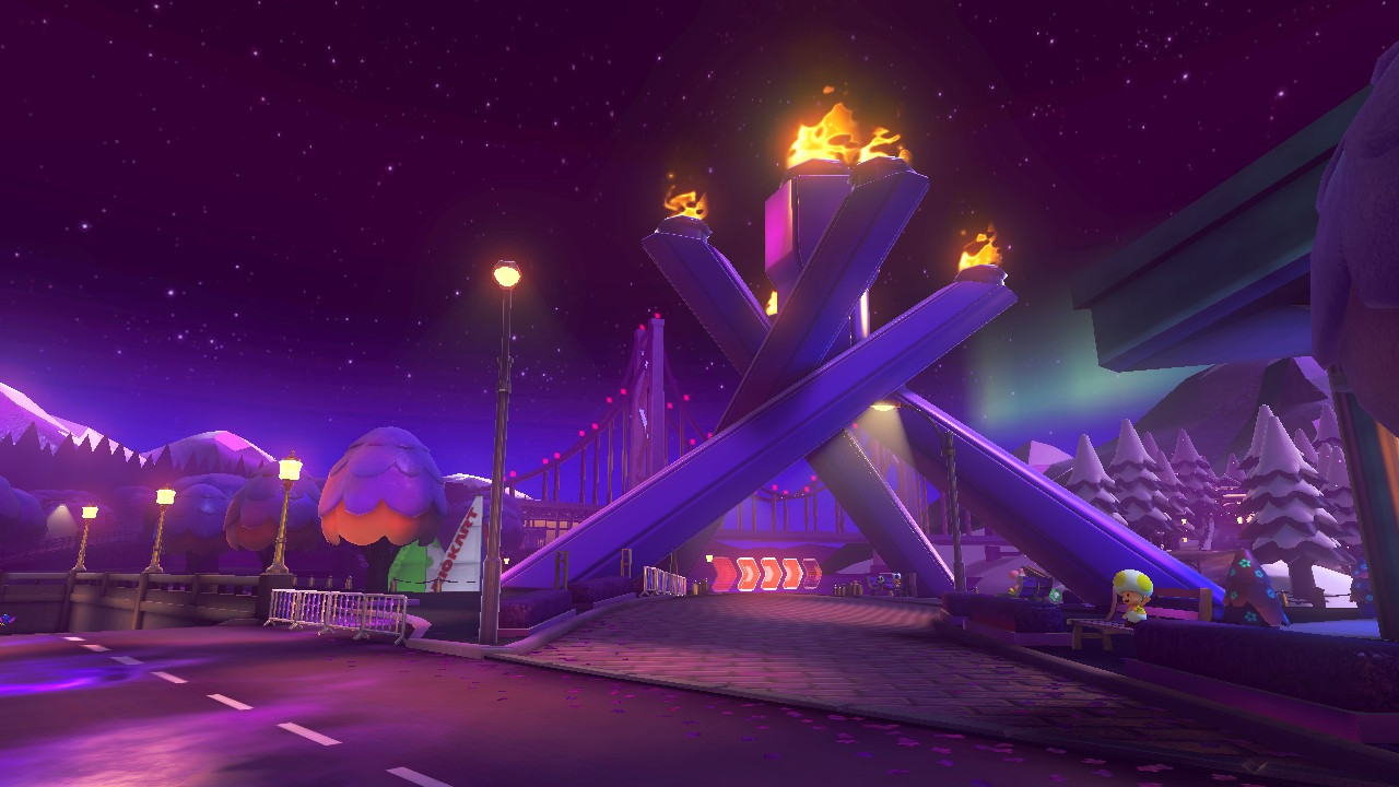 Purple Space Vancouver Mod for Mario Kart 8 Deluxe | MK8D Mods