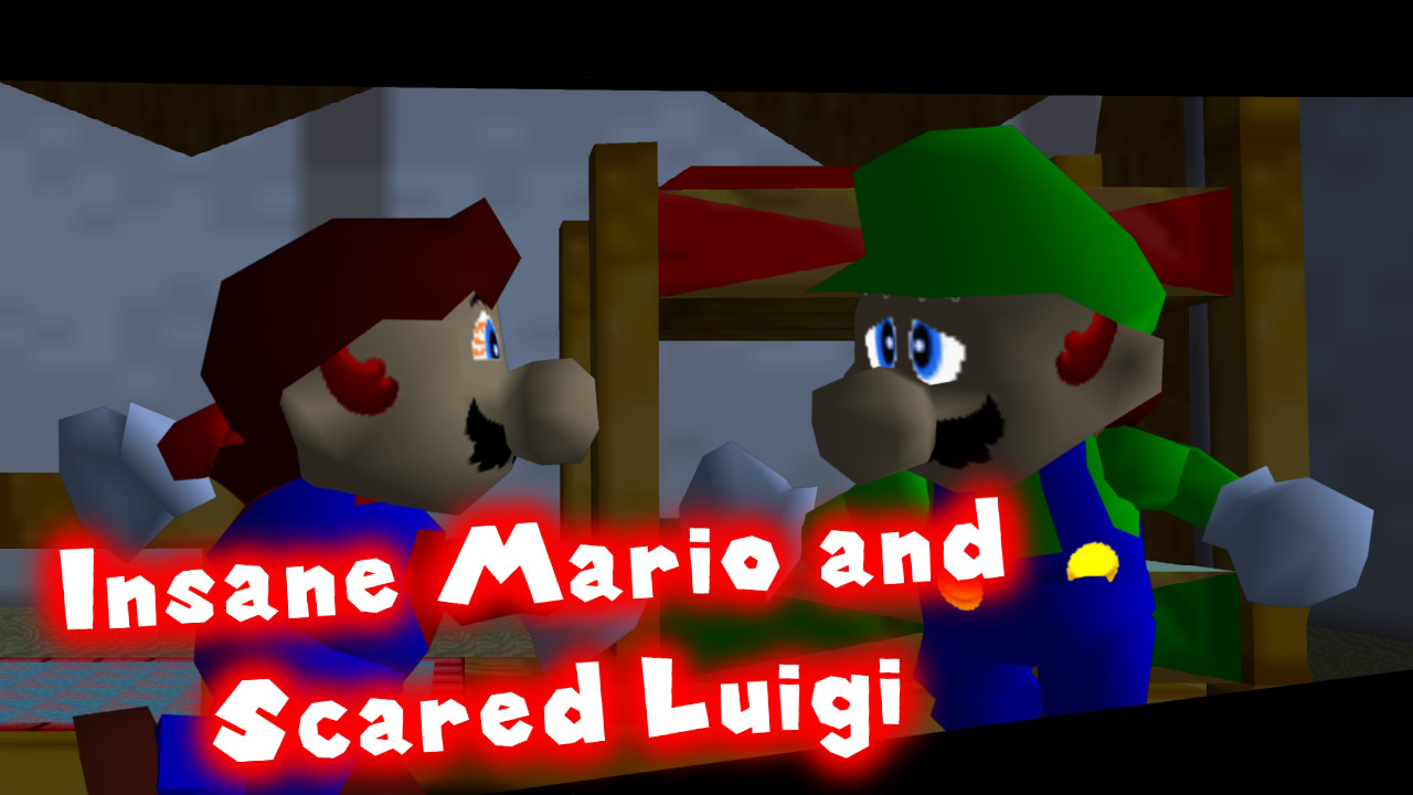 Insane Mario and Scared Luigi Sprites Mod for Friday Night Funkin ...