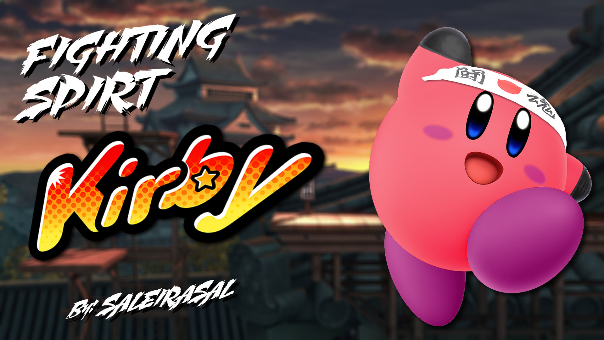 Fighting Spirt Kirby Mod for Super Smash Bros. Ultimate | SSBU Mods