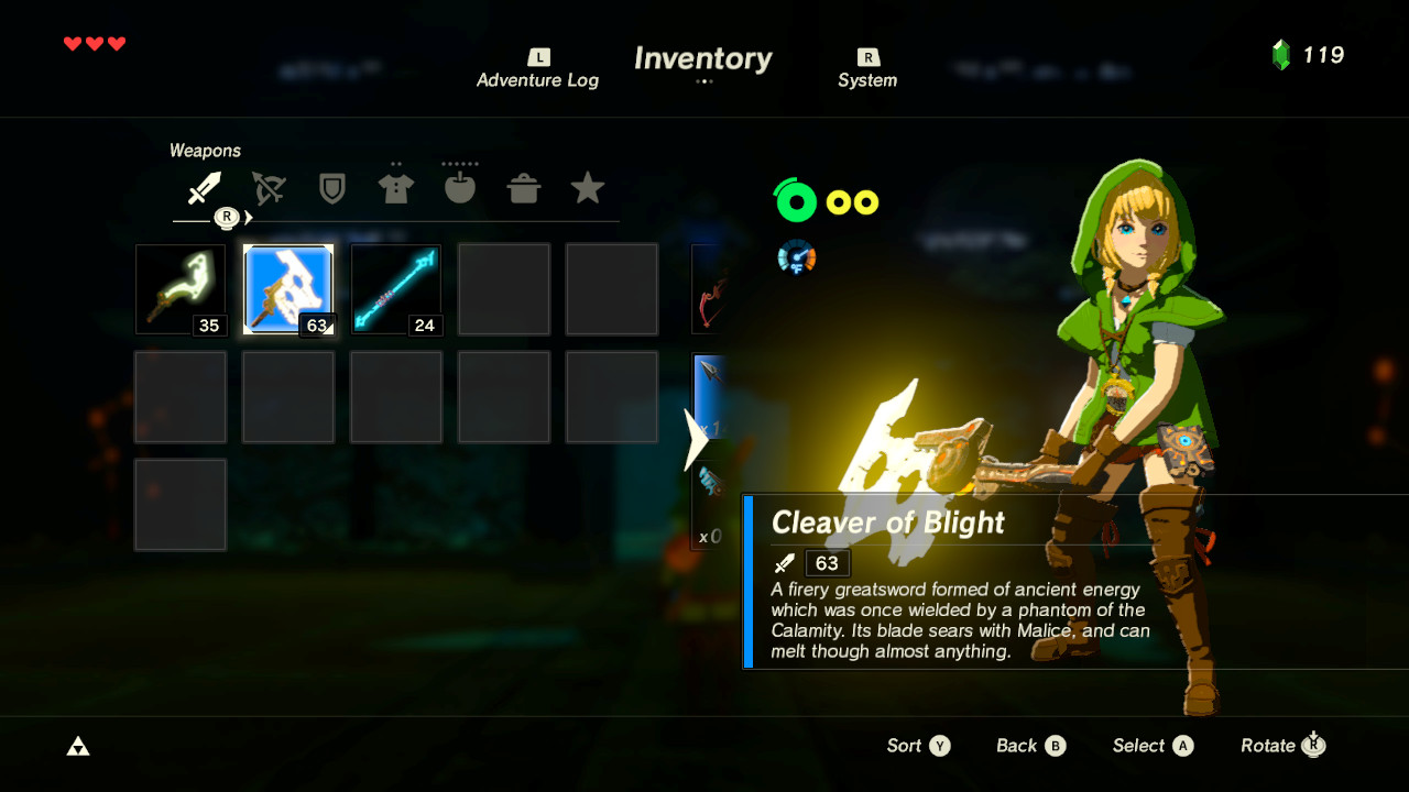 Weapons of Blight Mod for The Legend of Zelda: Breath of the Wild (WiiU ...