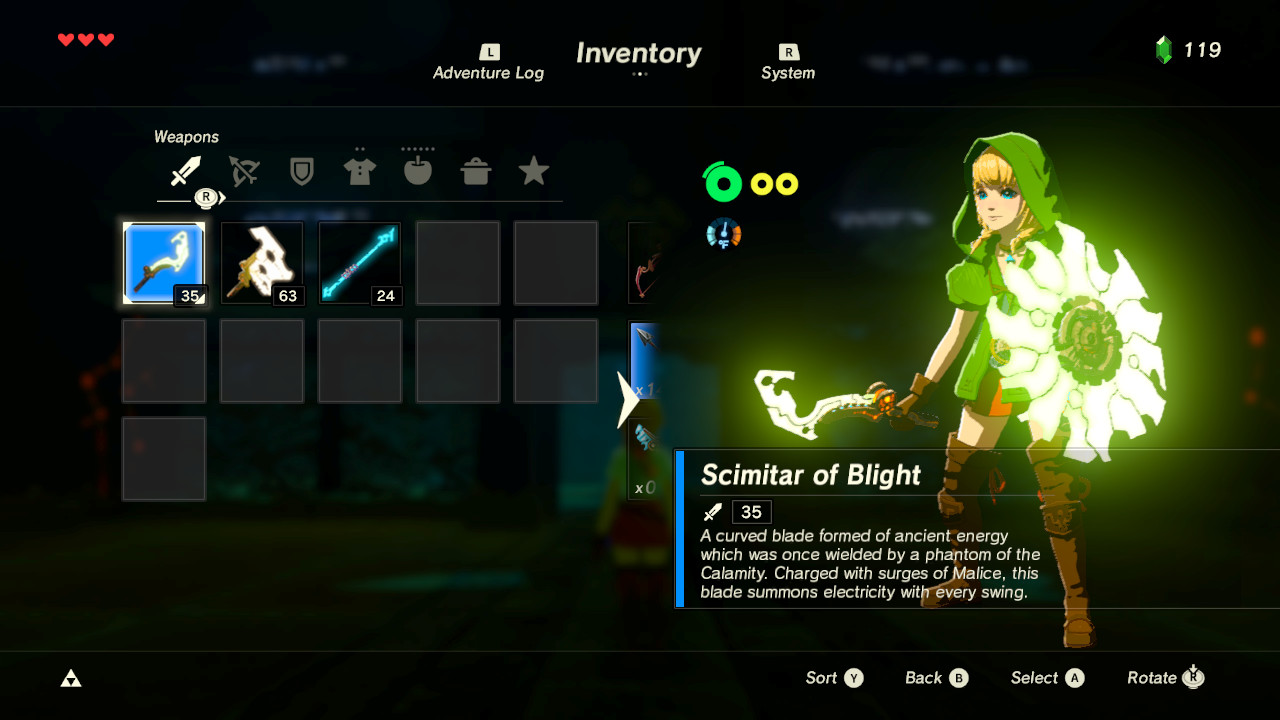 Weapons of Blight Mod for The Legend of Zelda: Breath of the Wild (WiiU ...