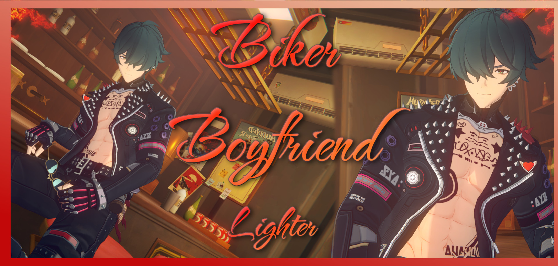 Biker Boyfriend Lighter Mod for Zenless Zone Zero | ZZZ Mods
