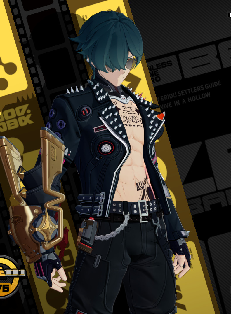 Biker Boyfriend Lighter Mod for Zenless Zone Zero | ZZZ Mods