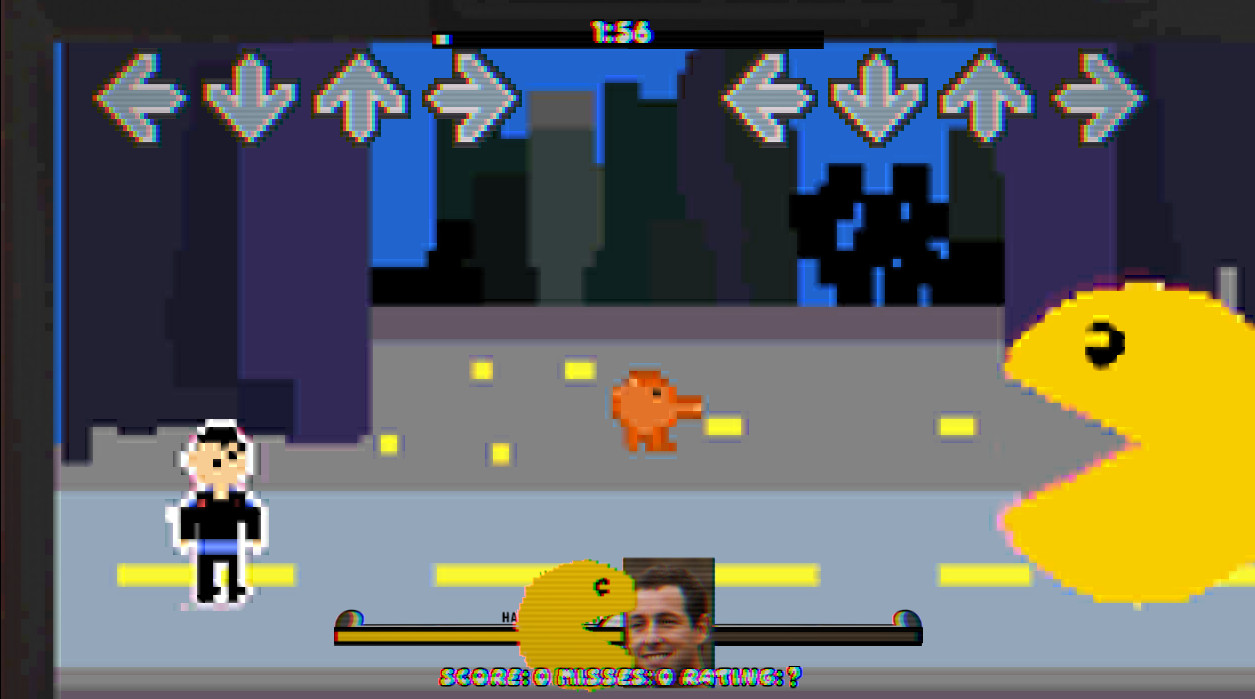 VS. Adam Sandler (CHRISTMAS UPDATE) Mod for Friday Night Funkin' | FNF Mods