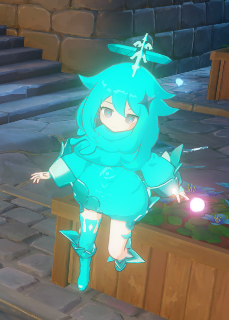 Blue Paimon Mod for Genshin Impact | GI Mods