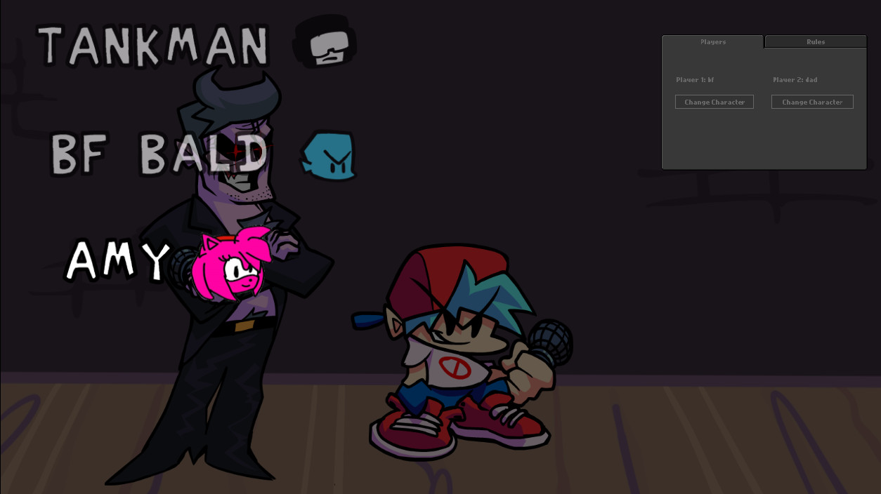 Amy Rose (Sonic's Rhythm Rush) For FNF Multi 3.2 Mod for Friday Night ...