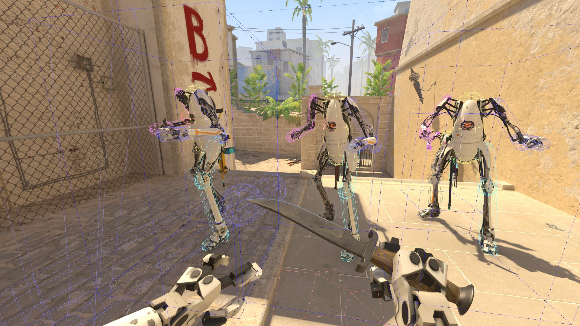 Atlas and P-Body (Portal 2) Mod for Counter-Strike 2 | CS2 Mods