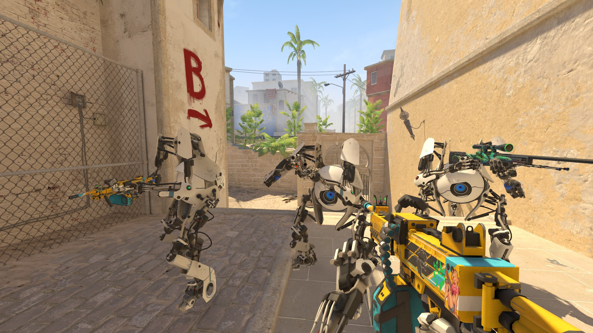 Atlas and P-Body (Portal 2) Mod for Counter-Strike 2 | CS2 Mods