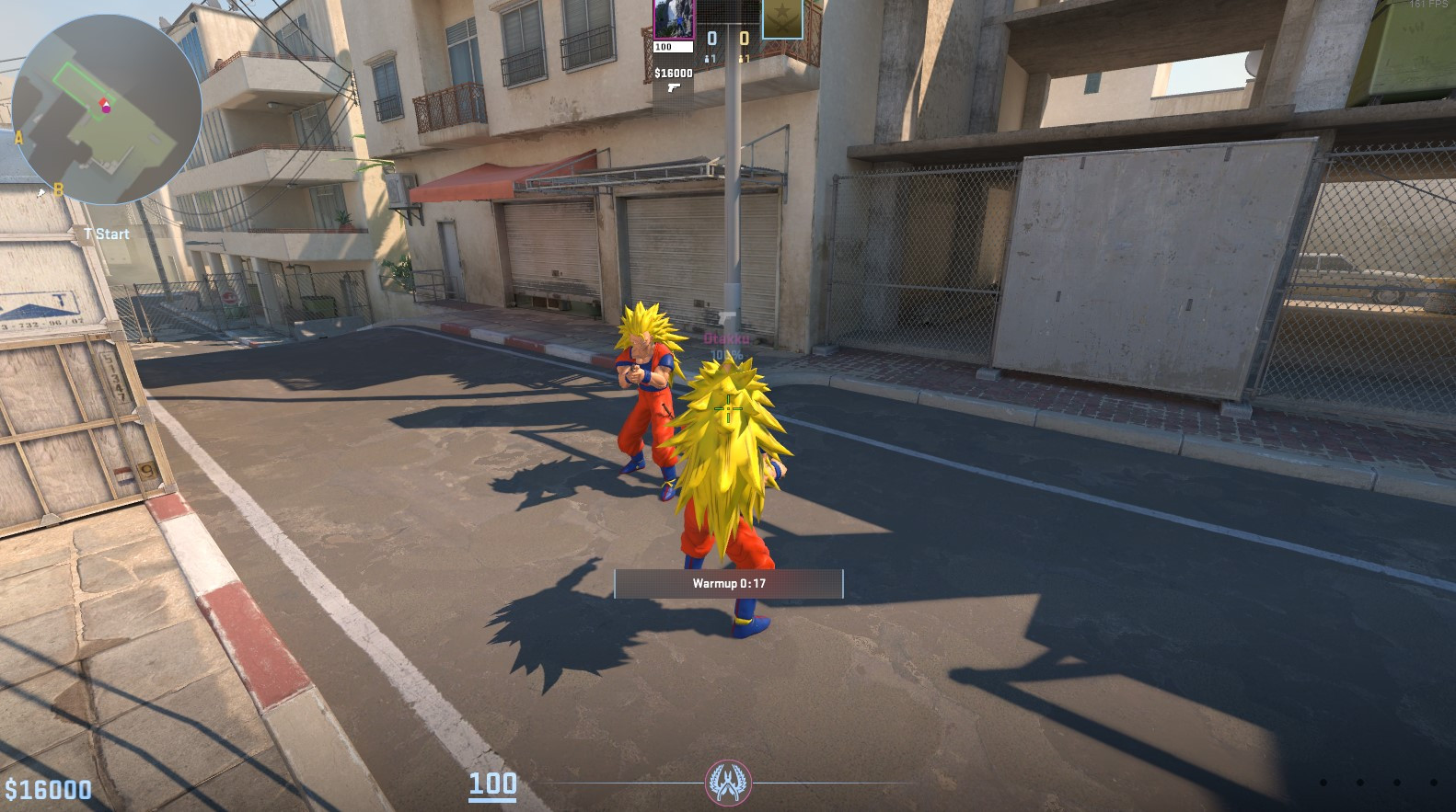 Goku SS3 Mod for Counter-Strike 2 | CS2 Mods
