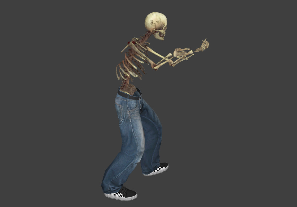 BAGGY JEANS SKELETON | Playermodel Mod for Counter-Strike: Source | CS ...