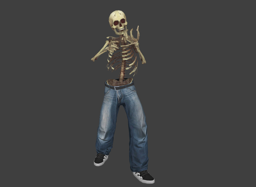 BAGGY JEANS SKELETON | Playermodel Mod for Counter-Strike: Source | CS ...