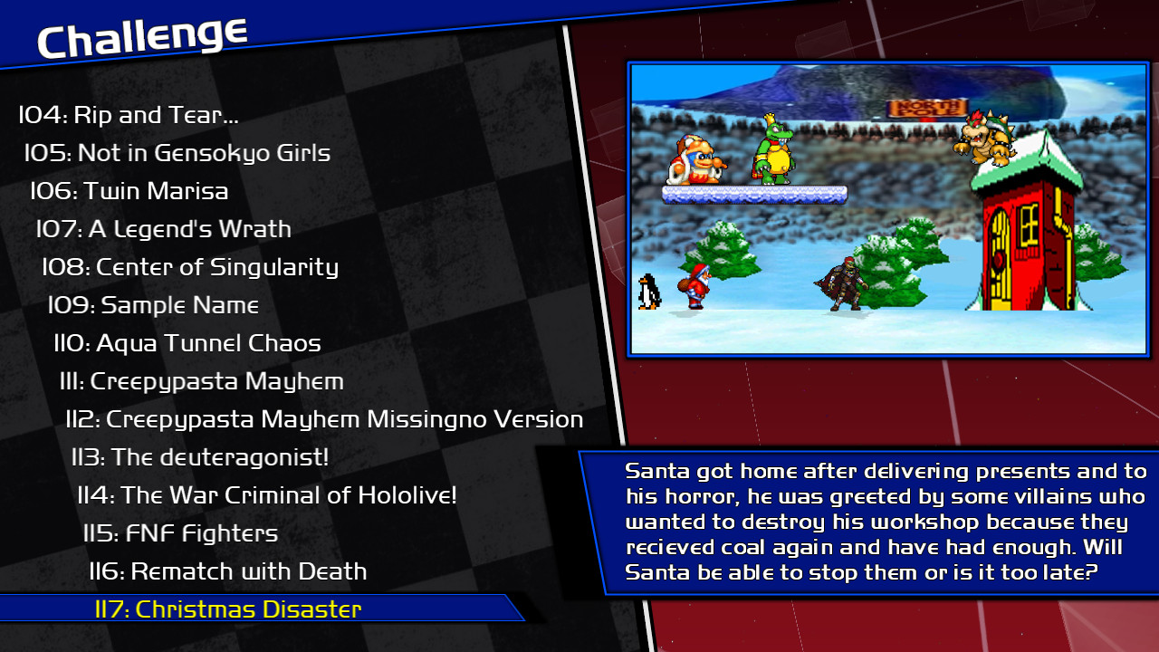 Christmas Disaster Mod for Super Smash Bros. Crusade | SSBC Mods