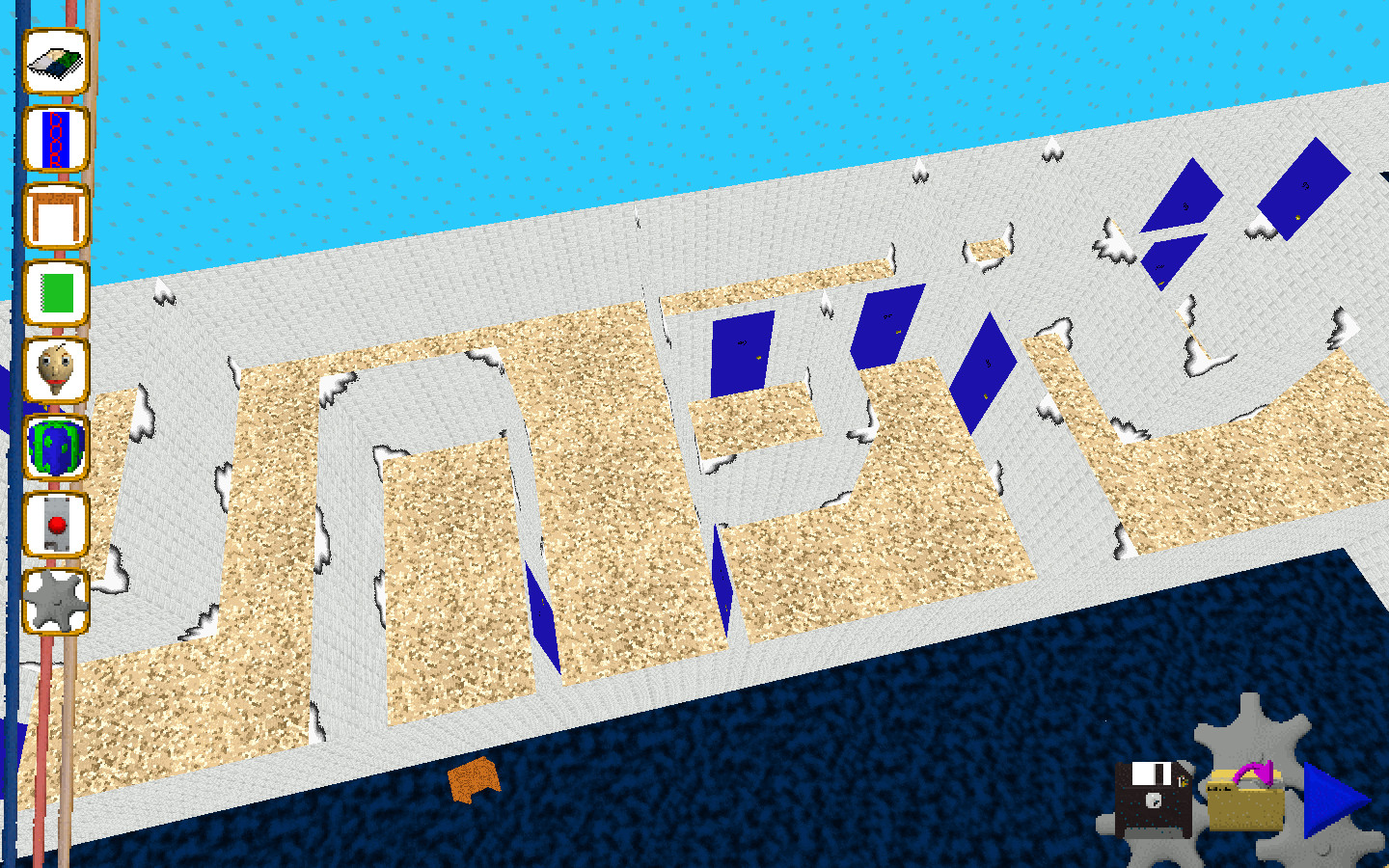 Baldis Floor of HELL! - Custom Level 0.8.X Mod for Baldi's Basics | Baldi Mods